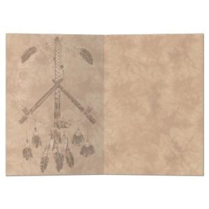 Peace Pipes greeting card that is environmentally friendly